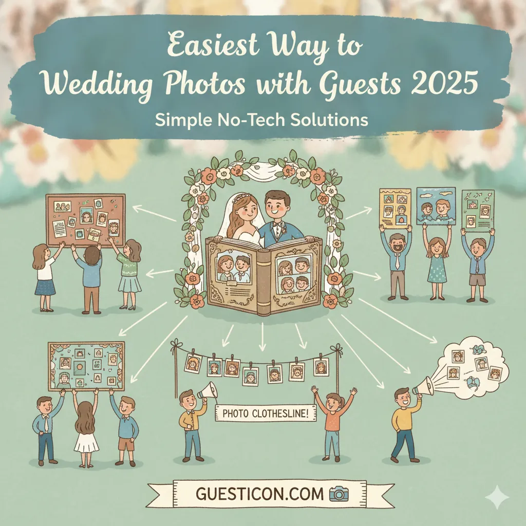 Easiest Way to Share Wedding Photos with Guests 2026: Simple No-Tech ...